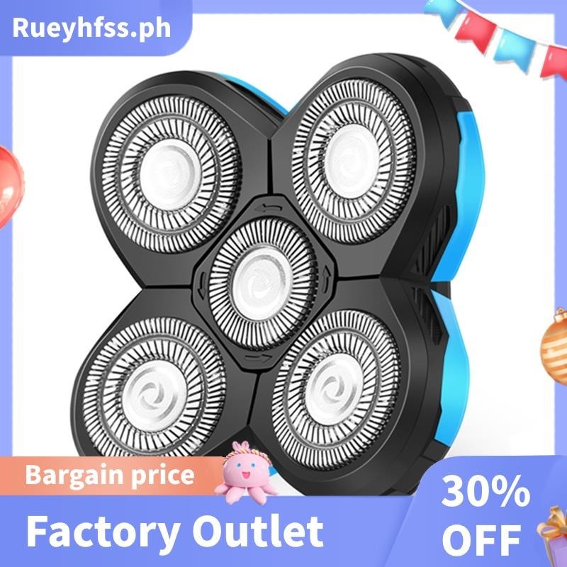 Excellent 5D Electric Shavers Replacement Heads Razor Blades Heads Bald ...