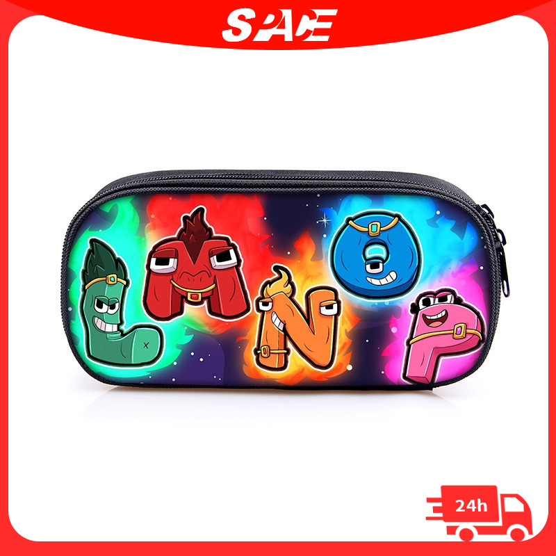 Alphabet Lore Pencil Case anime stationery box Primary school student ...