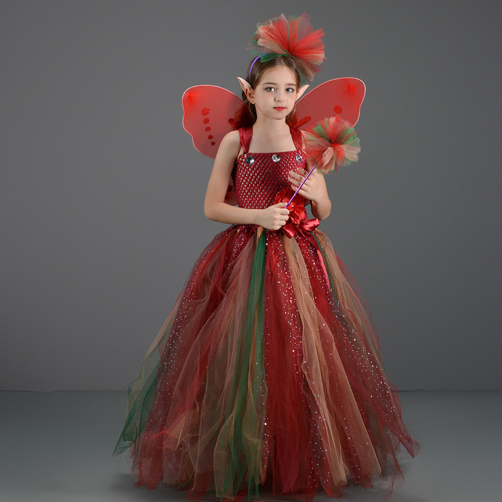 Christmas cos Halloween cos Children Performance Costumes Role Playing ...