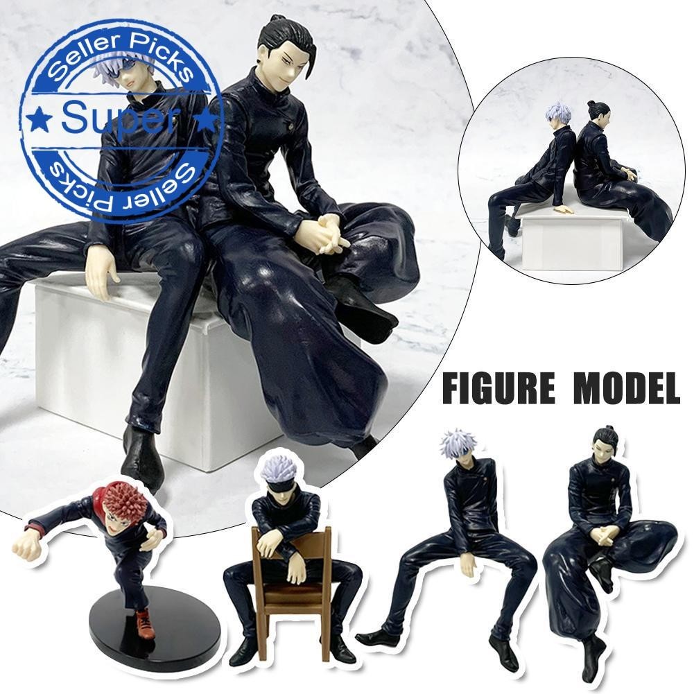 14cm Anime Jujutsu Kaisen Satoru Gojo Geto Suguru Figure Figure Noodle ...