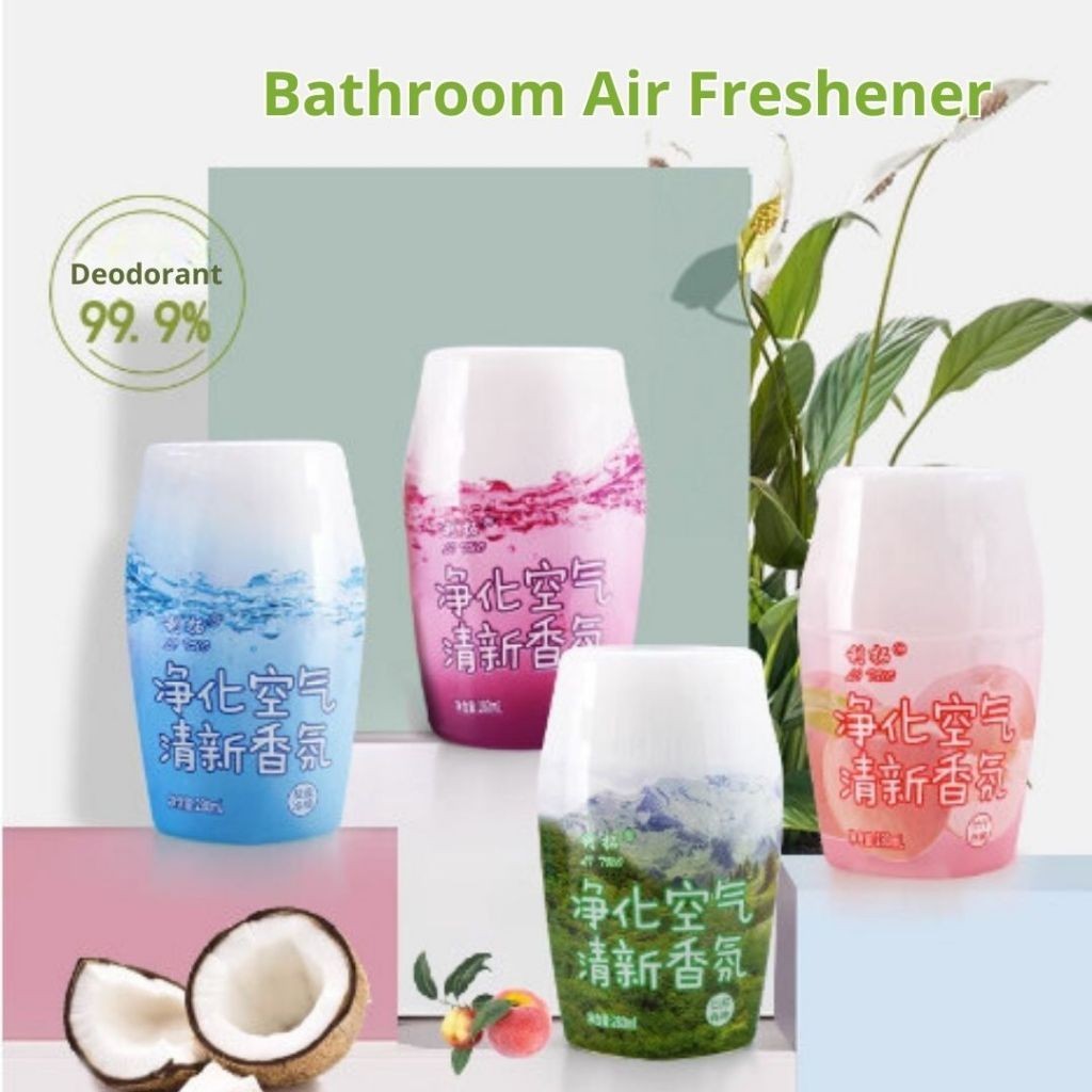 4 Scents Closet Perfume Bathroom Air Freshener Fragrance Toilet Deodorization Aromatherapy ...