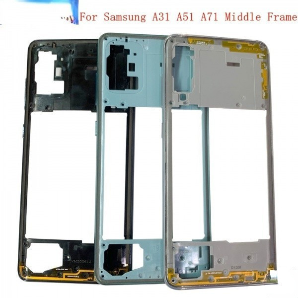 Phone Housing Middle Frame For Samsung A71 A715 A51 A515 A31 A315 ...