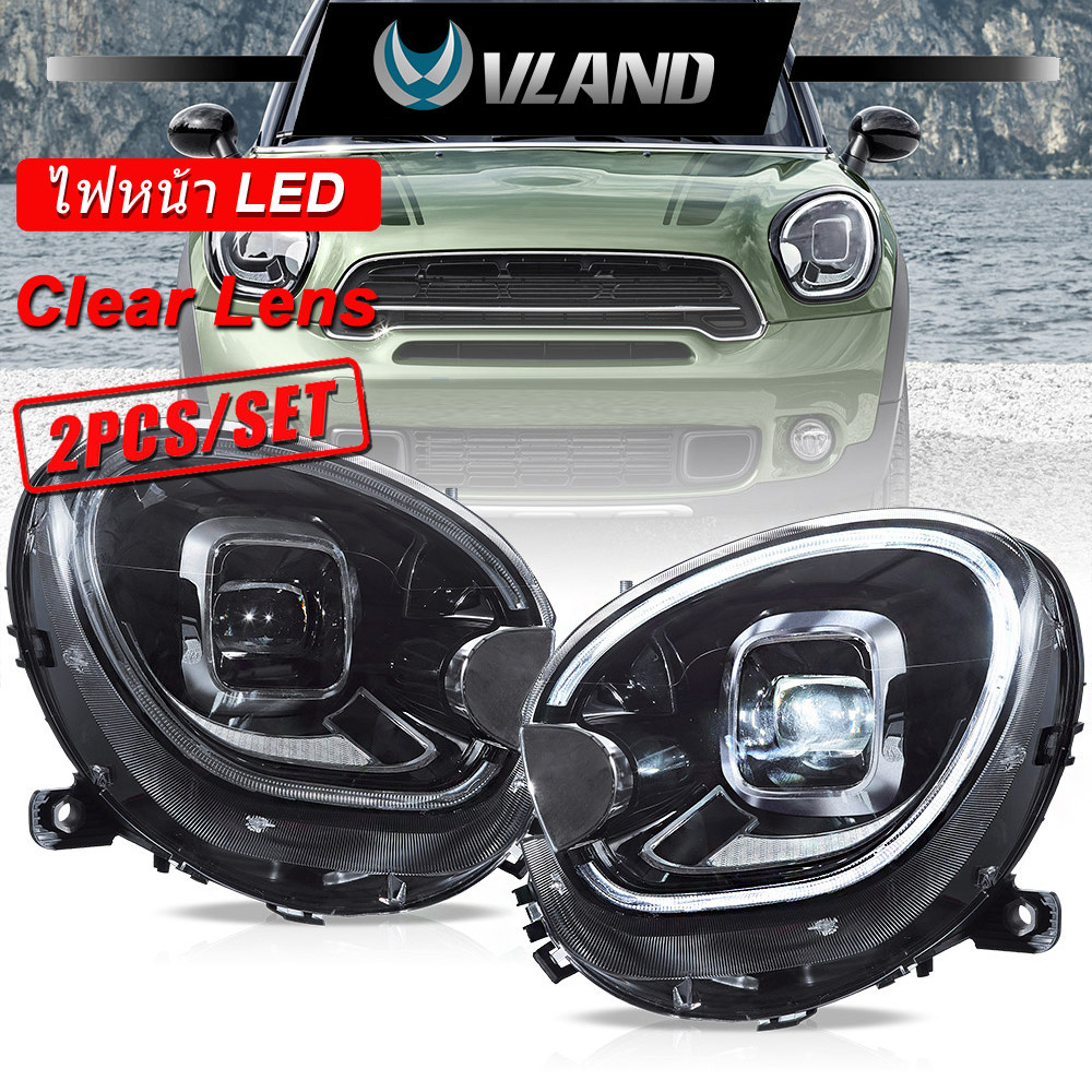 For 2010-2016 Mini Cooper Countryman R60 Vland Full LED Projector ...