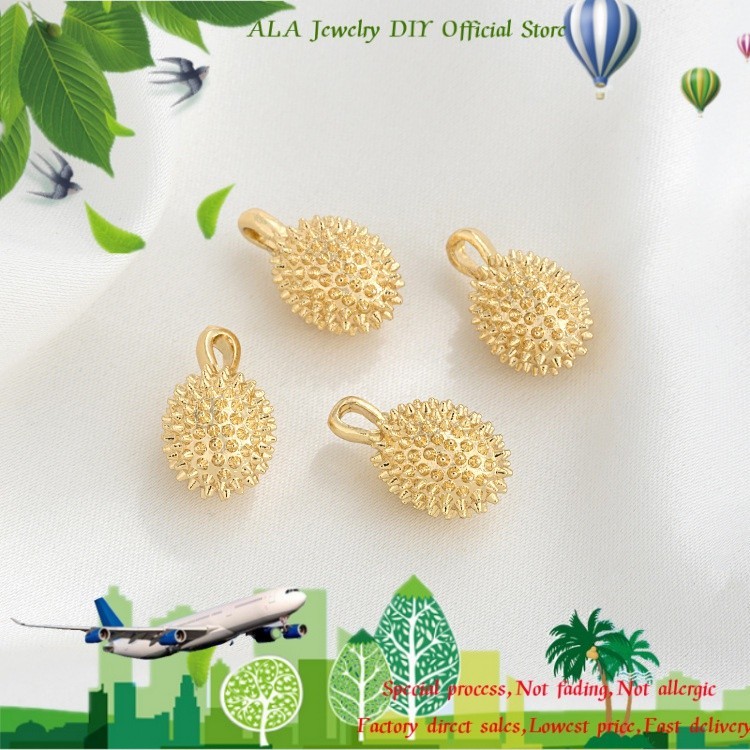 ️DIY Jewelry Accessories ️Color Retention 14K Gold-Plated Fruit Series ...