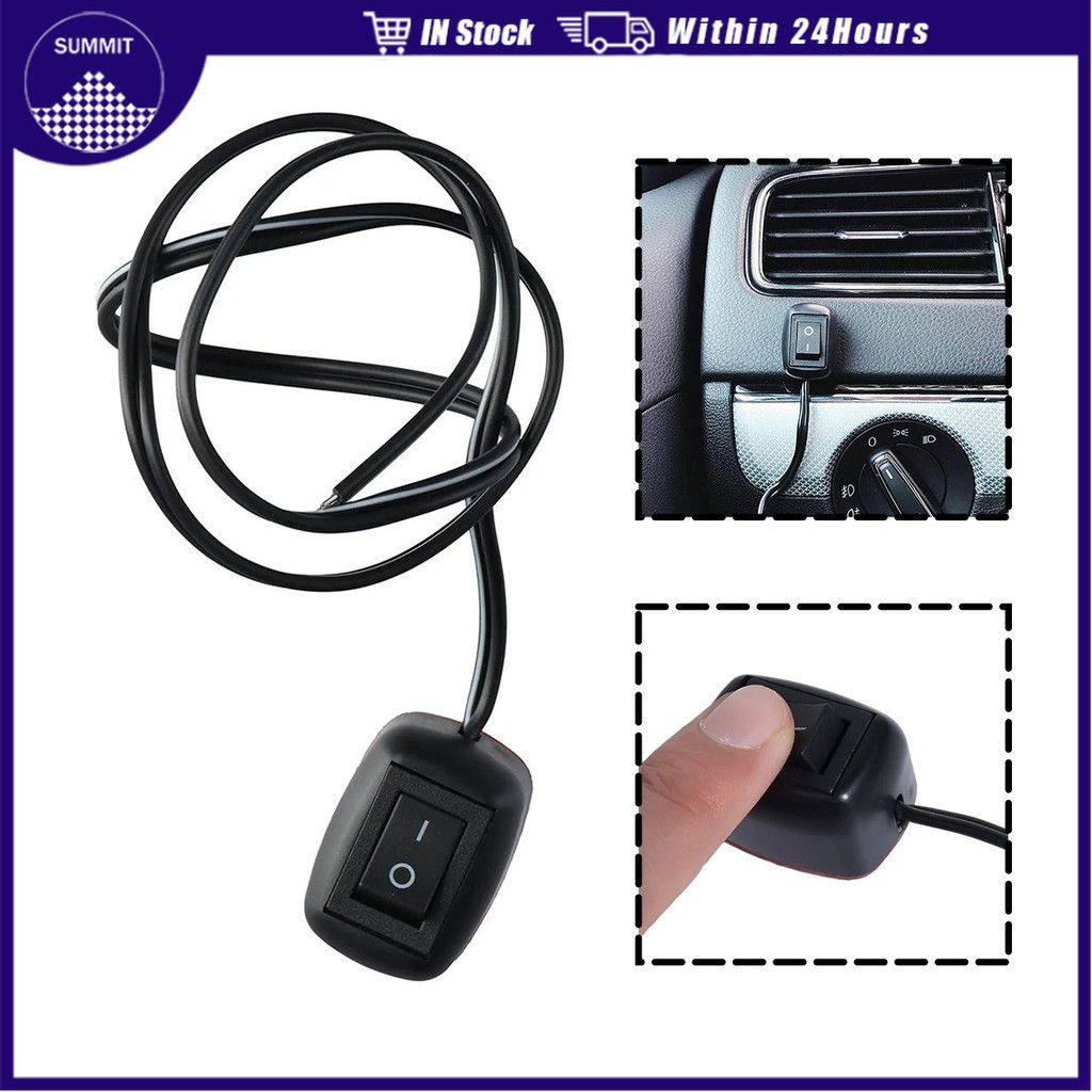 Universal Fog Light Switch for Car 60/100cm Paste Type Switch DC 12V ...