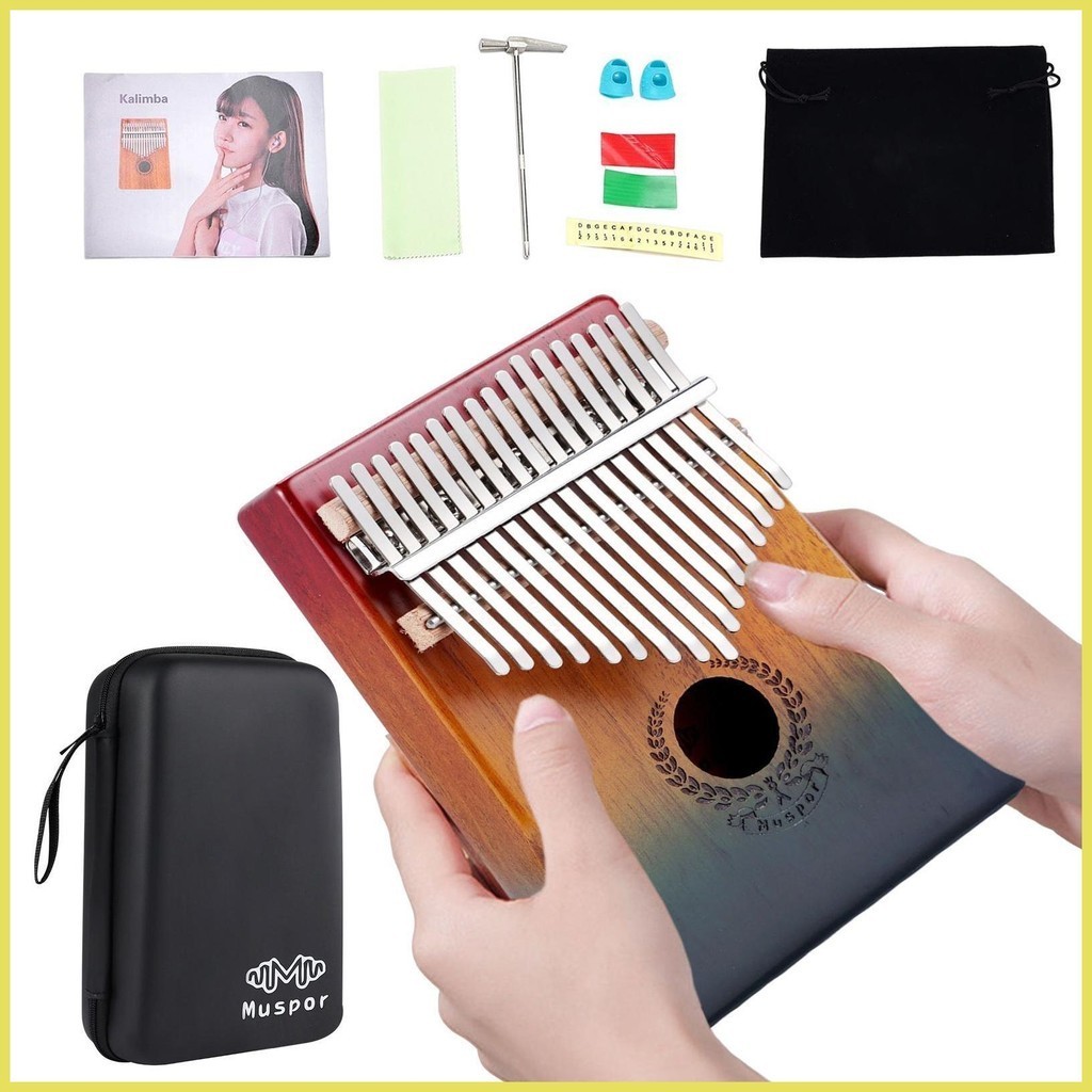 Kalimba 17 Key Professional Kalimba Instrument Finger Piano 17 Keys ...