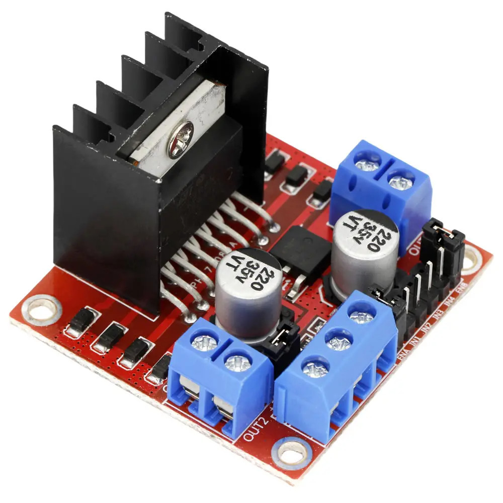 1/2/5pcs L298N DC Stepper Motor Driver Board Module Smart Car Robot ...
