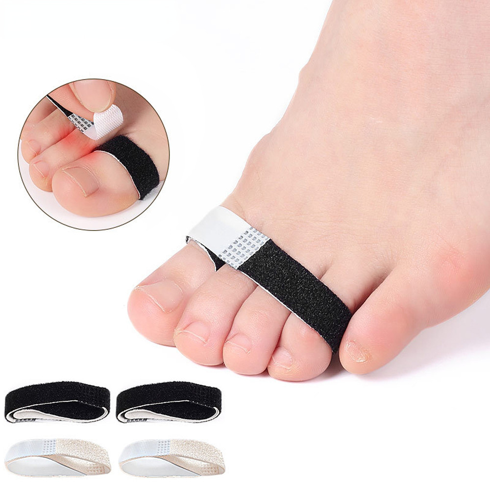 5PCS Hammer Toe Straightener Corrector Splint - Broken Toe Wraps, Brace ...