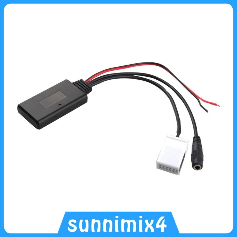 [ Car Bluetooth Module MP3 Music Adapter AUX Cable Adapter AUX in Wire ...