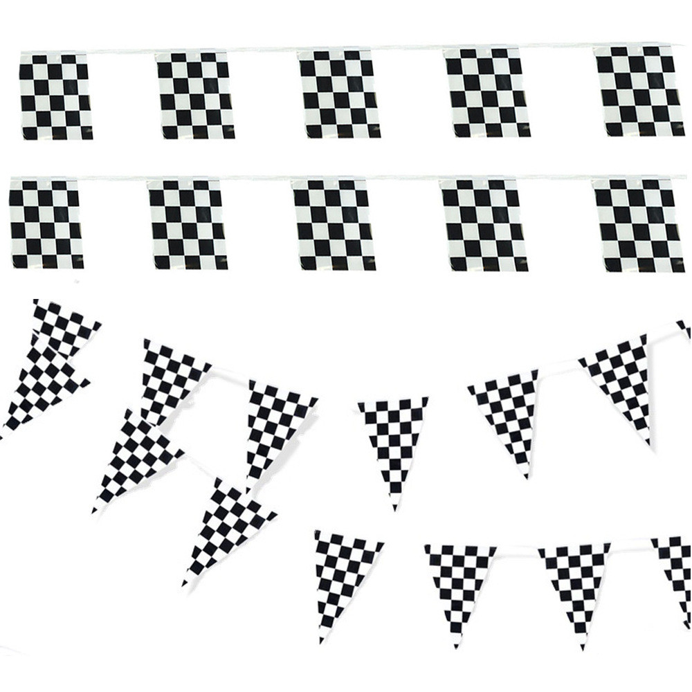 F1 Car Banner Checkered Flag Decoration Racing Formula 1 Banners ...