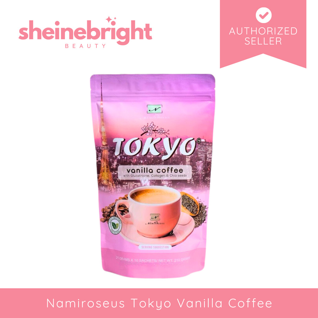 Namiroseus Tokyo Vanilla Coffee with Glutathione Collagen and Chia ...