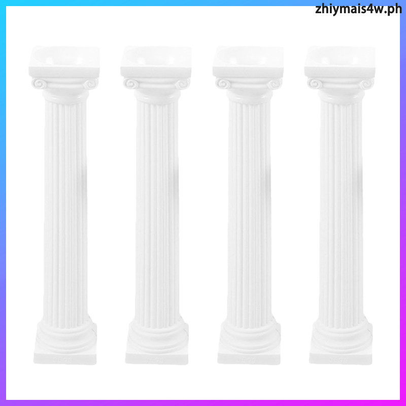 Square Pillar Scenery Decoration Party Roman Column Decorative Plastic ...