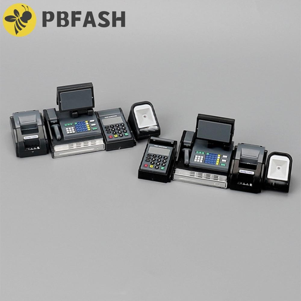 PBFASH Doll House Cash Register, Mini 1:6/1:12 Scale Miniature Cash ...