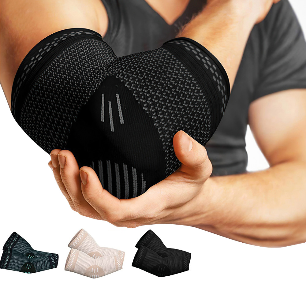 1PCS Elastic Elbow Brace Arm Sport Support Elbow Sport Safety ...