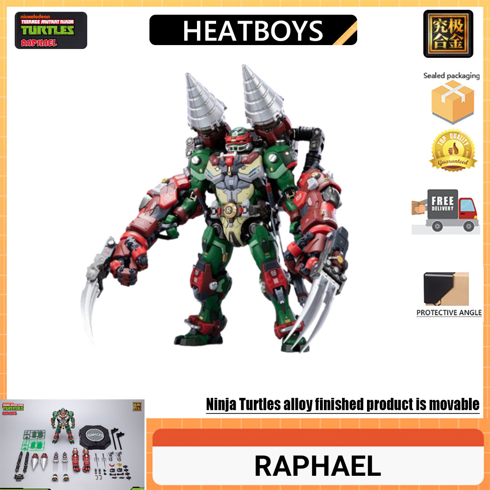 H HEATBOYS PAPHAEL Ninja Turtles Raphael Finished Product Movable ...