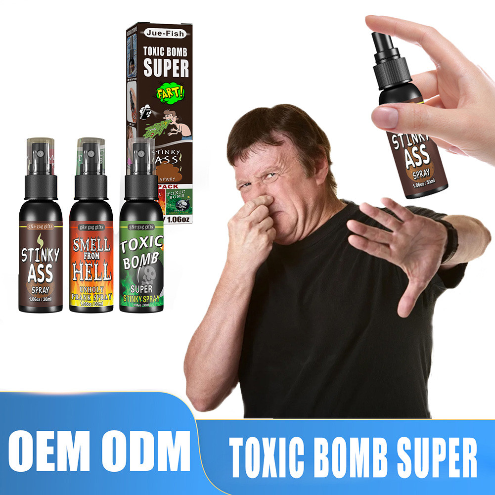 Yolanda9 30ml Fart Gag Spray Prank Joke Plastic Stinky Gas Party ...