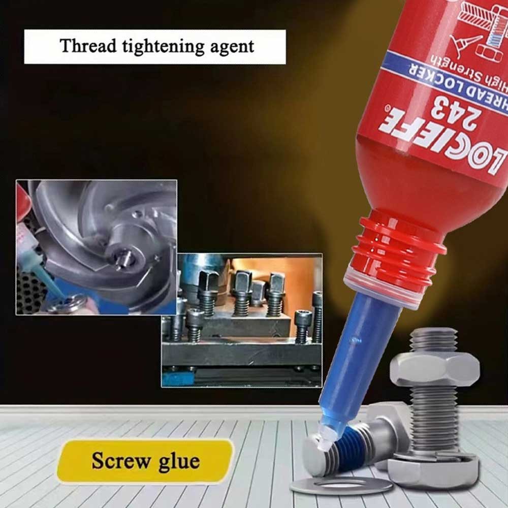 Threadlocker 243 Anaerobic Curing Metal Glue,Lock Tight Seal Fasteners ...