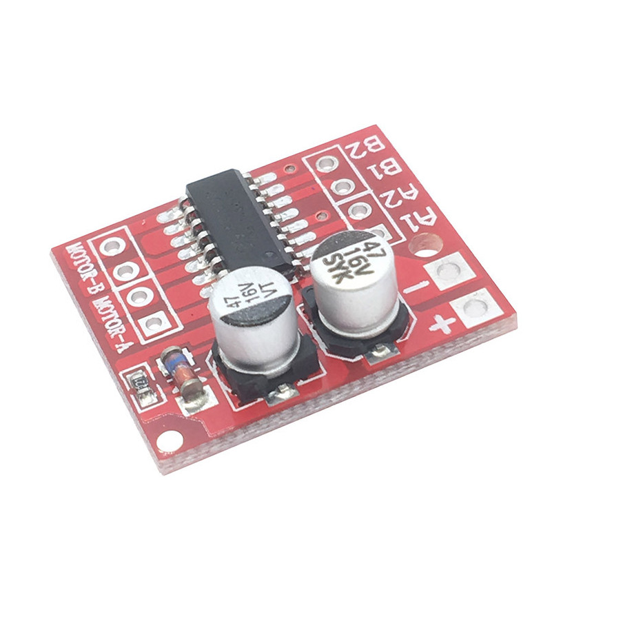 2-channel DC motor driving module Positive inversion PWM speed mini ...