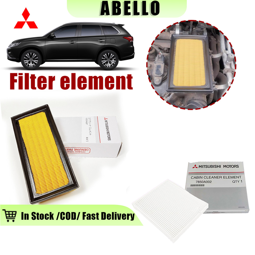 Cabin filter Combo Air Filter and AC Filter for Mitsubishi Mirage G4 ...