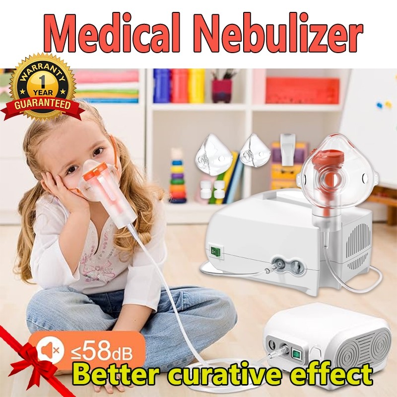 Durable Heavy Duty Compressor Nebulizer Compact Portable Nebulizer for ...