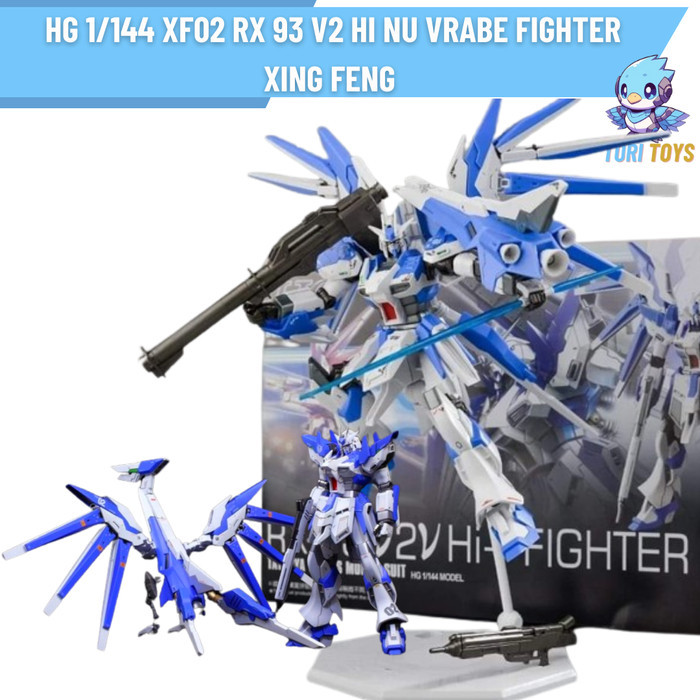 Hg 1/144 XFS RX 93 V2 Hi Nu Vrabe Fighter Xing Feng Model Build Fighter ...
