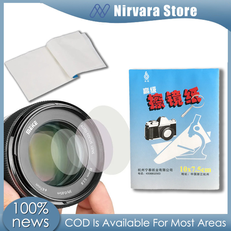 20X50 Sheets Camera Lens Cleaning Paper Camera Lens Optics Tissue Clean ...