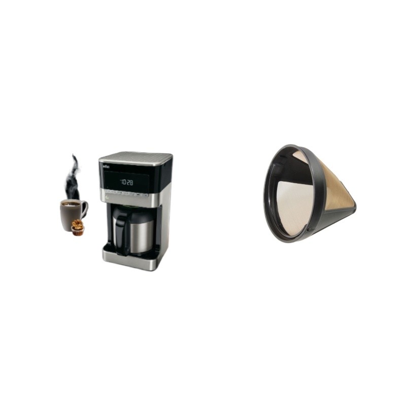 Germany Braun Braun coffee machine KF filter coffee filter | Shopee ...