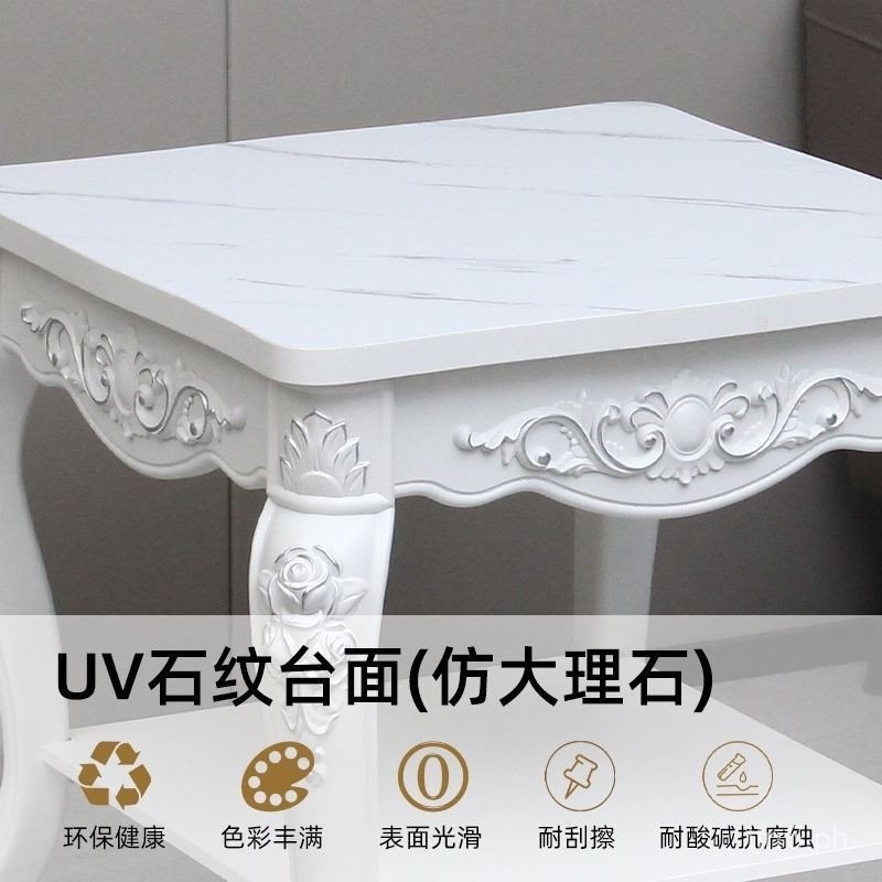 #Corner Table European Style Small Square Table Small Square Table ...