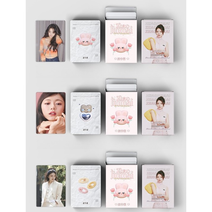 50-55pcs Chinese Drama Actor Andy Yang Zi Angel Zhao Jinmai Hologram ...