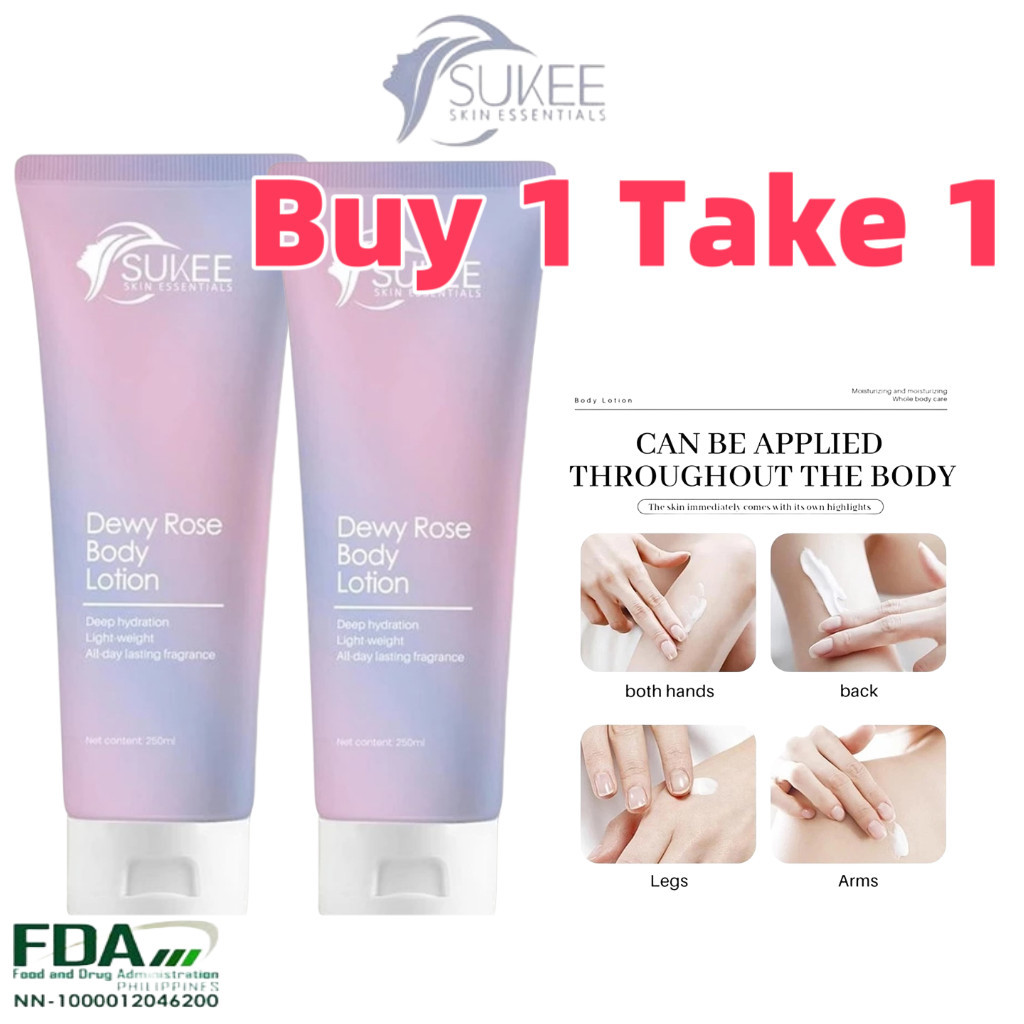 E.B.S (BUY 1 TAKE 1) SUKEE Dewy Rose Body Lotion - Deep Moisture ...