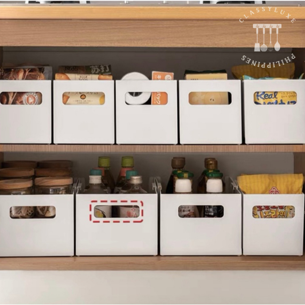 KITkitchen Storage Box Adjustable Drawer Type Desktop Cabinet Storage ...