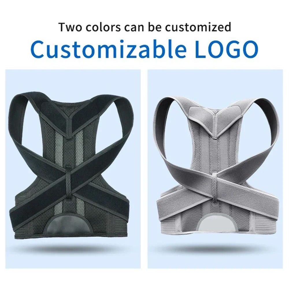 3XL 4XL Spine Straightener Support Band Back Posture Corrector Brace ...