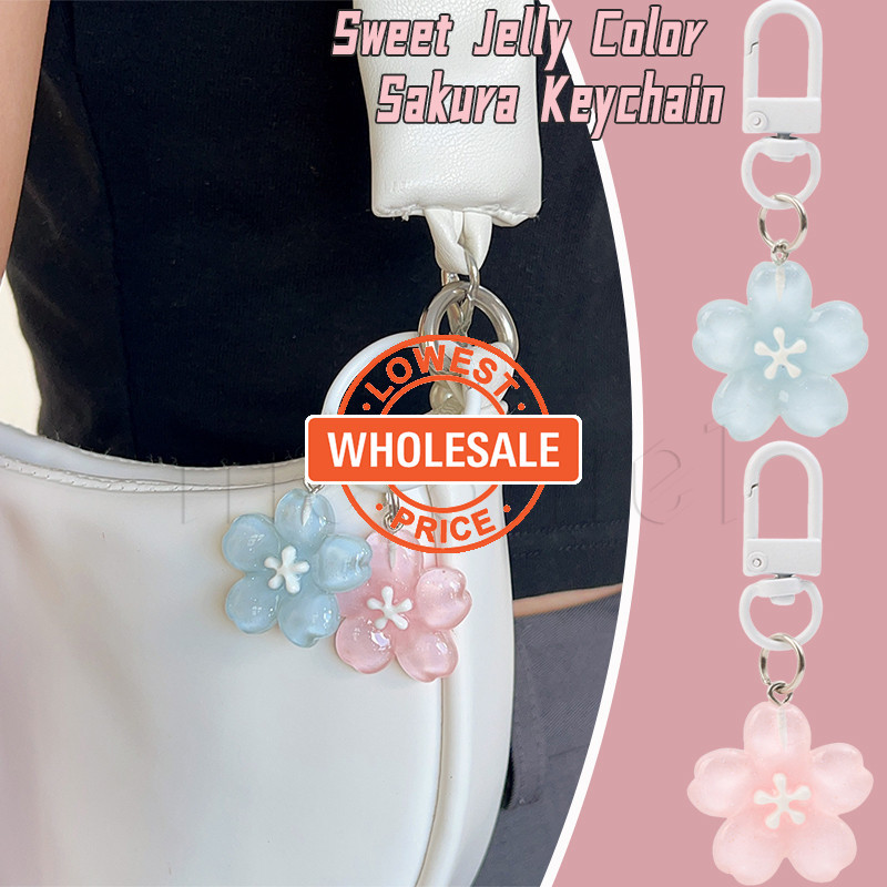 [Wholesale]Car Keyring Hanging Ornament - Sweet Jelly Color Pendant ...