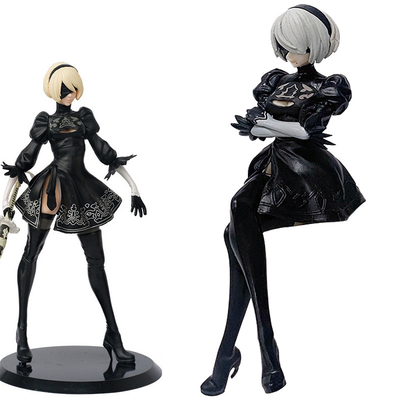 NieR Automata 2B Action Figure 2b Model Dolls YoRHa No. 2 Type | Shopee ...