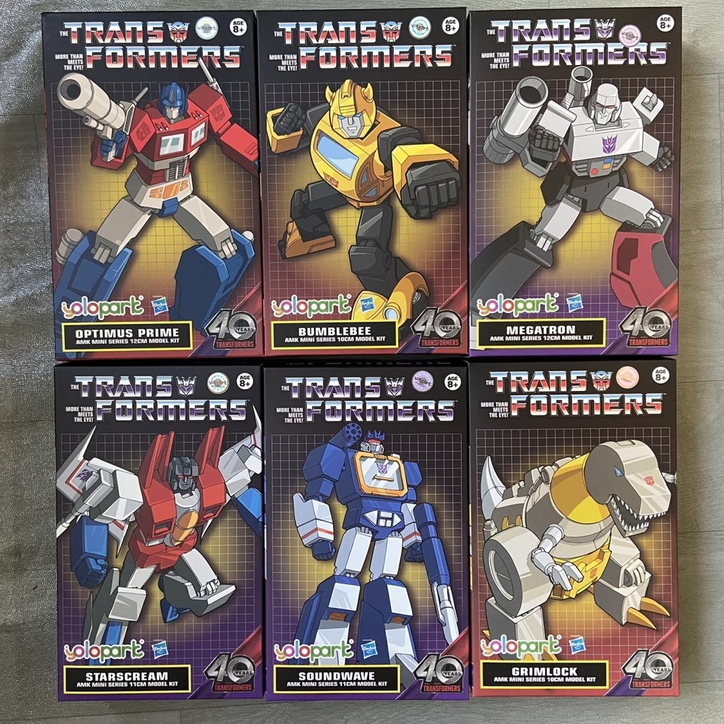 Transformers G1 AMK MINI Optimus Prime 6 Combination Models Pre ...