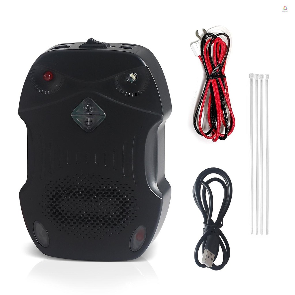 Alarm Sound Support 2 Modes 3 Rat Mice Deterrent Under Animal Rat ...