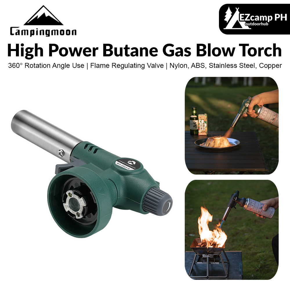 Campingmoon High Power Butane Gas Blow Torch Outdoor Portable ...