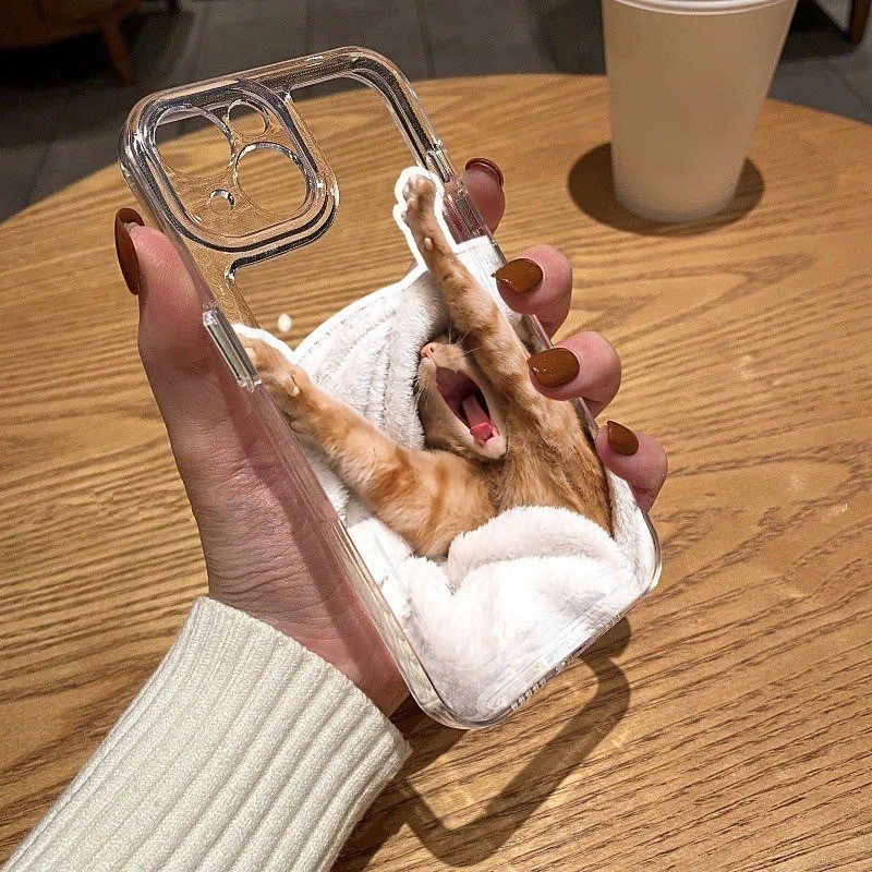 Cute na pusang lumalawak Case For Samsung A73 5G A54 5G A30/A20 A13 4G ...