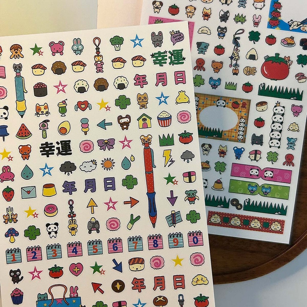Original Goo Card Sticker Cute Handbook Sticker diy | Shopee Philippines
