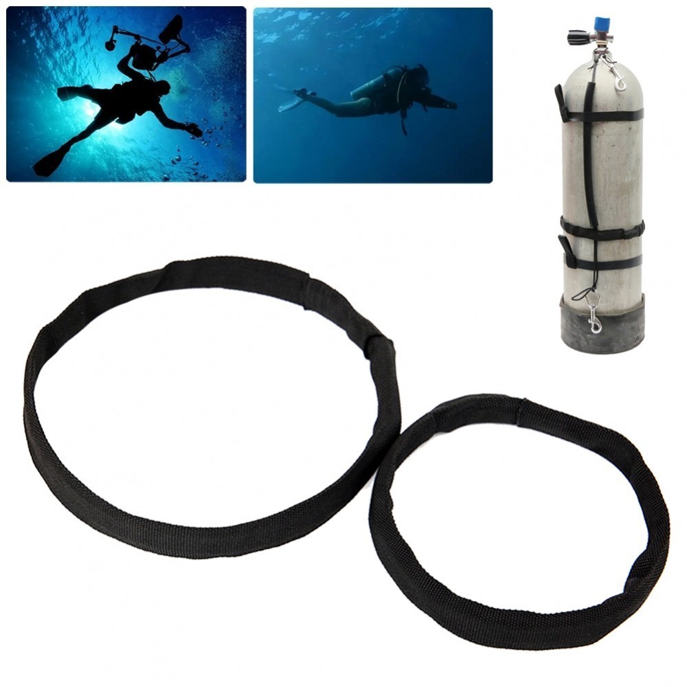 【shopee】Adjustable Stainless Steel Diving Tank Cylinder Strap for ...