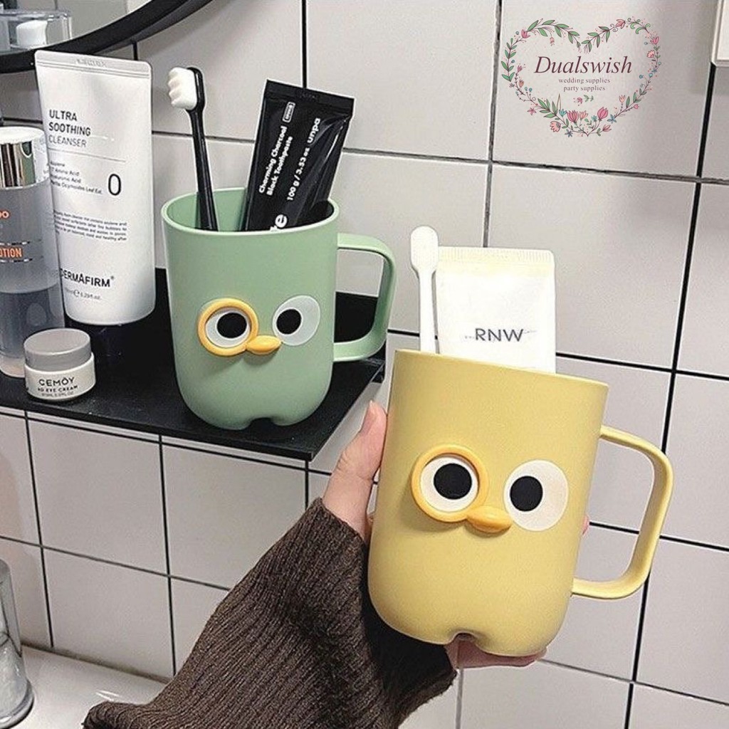 Dualswish High Appearance Mouthwash Cup Cute Cartoon Household Brush ...