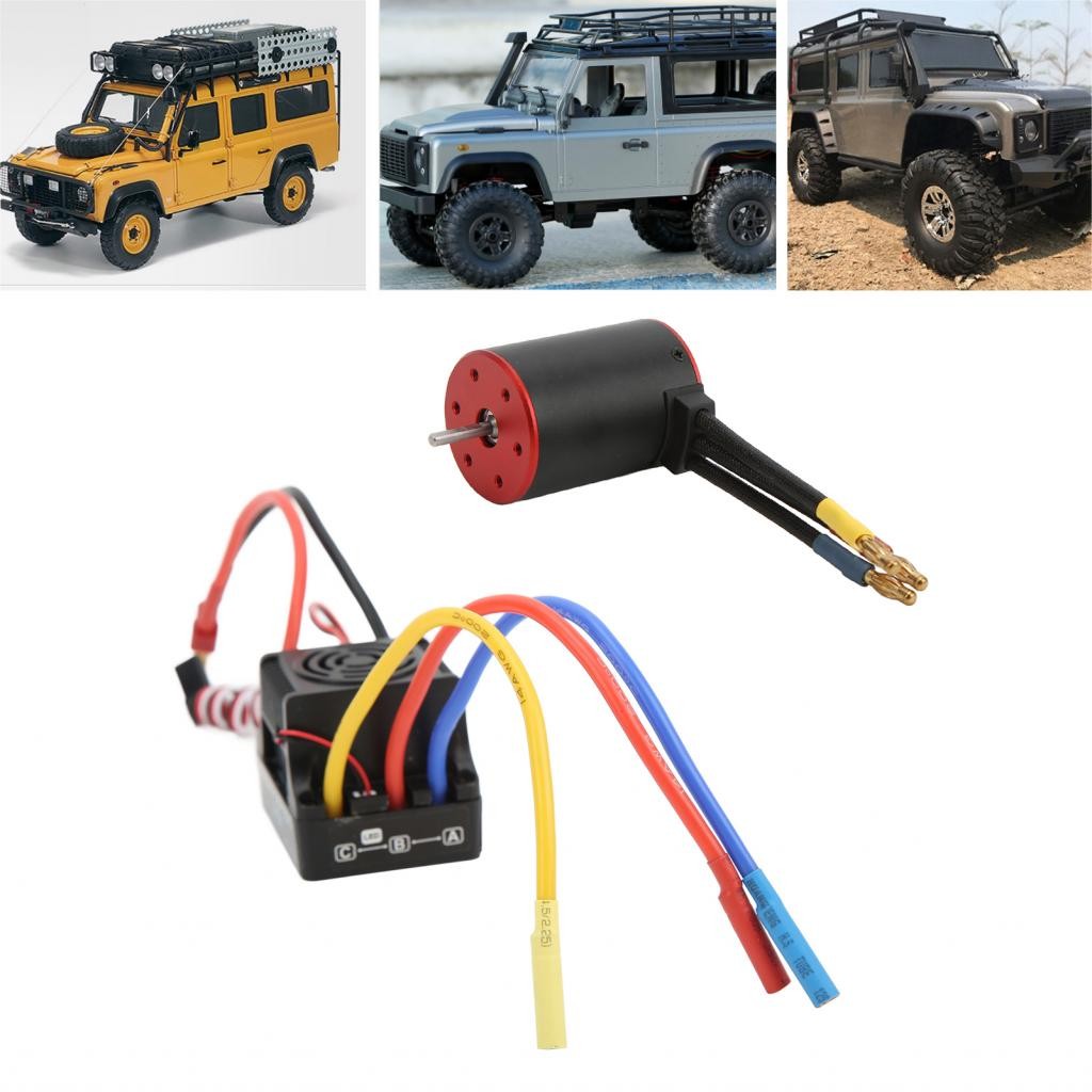 Bacony Brushless 80A ESC High Capacity CNC Machining 3650 3900KV Motor ...