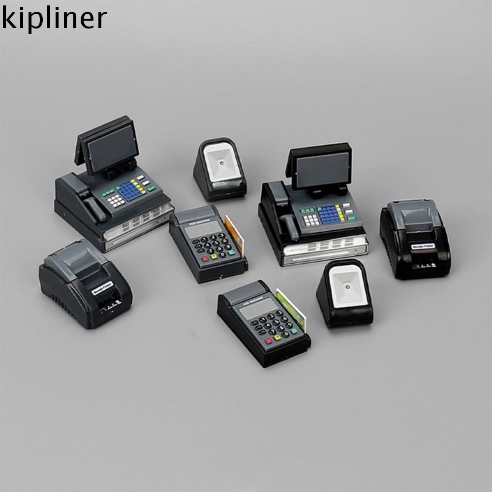 KIPLINER Doll House Cash Register, Mini 1:6/1:12 Scale Miniature Cash ...