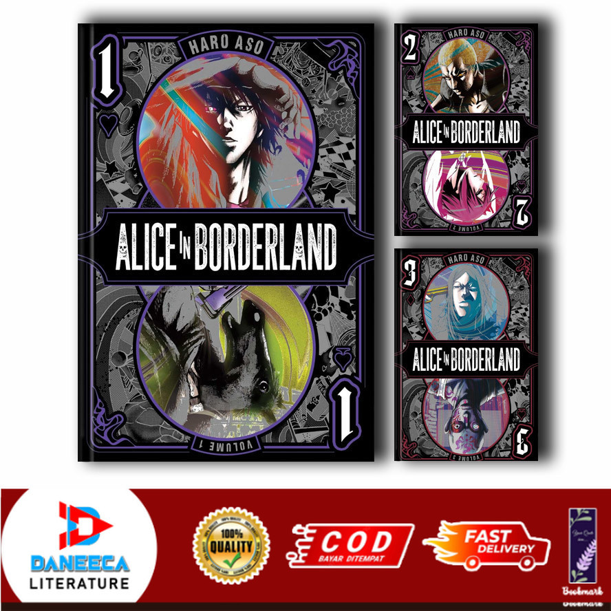 Alice in Borderland Manga, 9 Book Series by Haro Aso (English) | Shopee ...