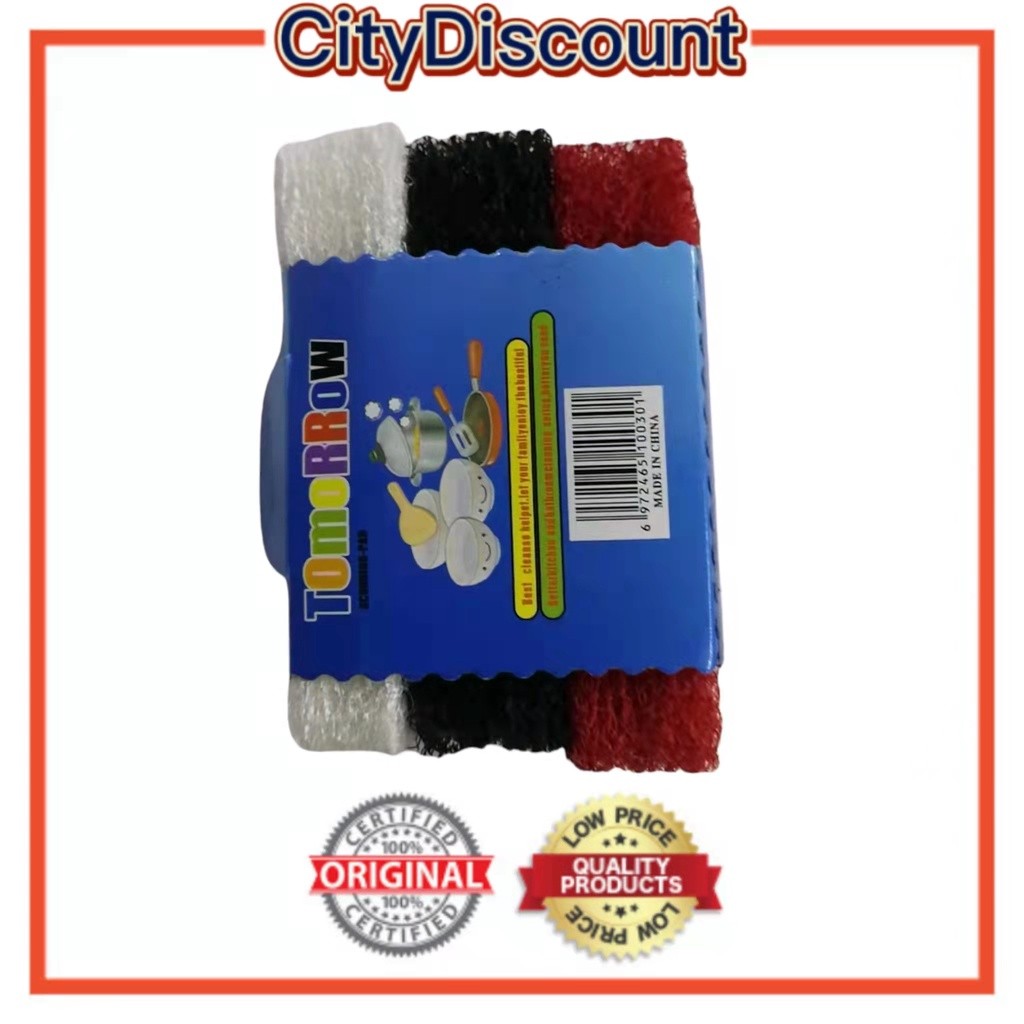 COD Makapal Multi-Purpose Kitchen Sponge Scrubber Scouring Non-Scratch ...