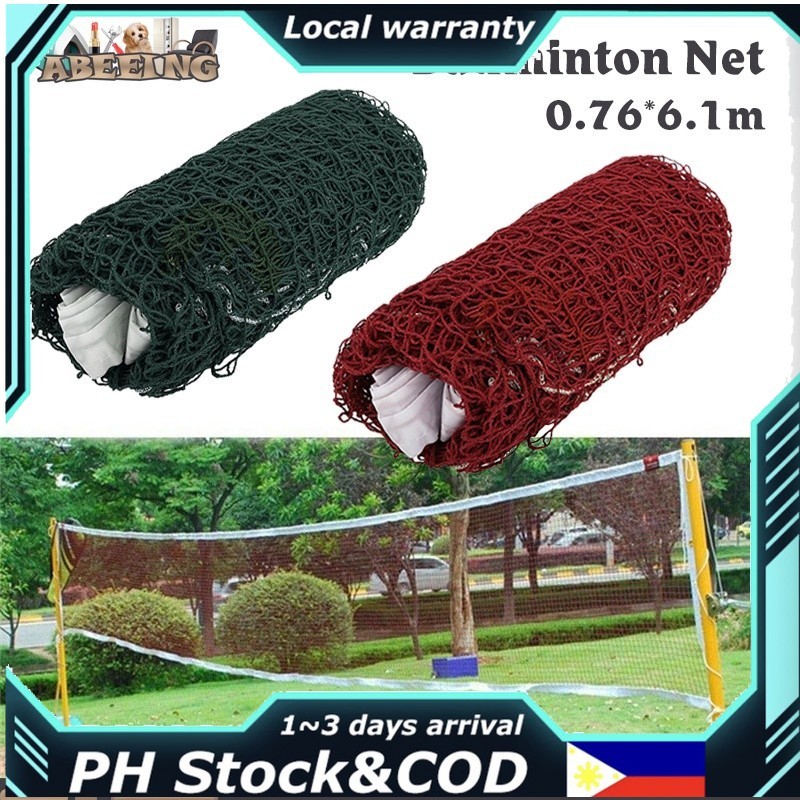 6.1mX0.76m Professional Badminton Net Outdoor Tennis Net Mesh ...