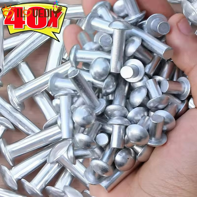Quick-Install Hammer Rivets for Concrete & Wood | Aluminum Knock-On ...