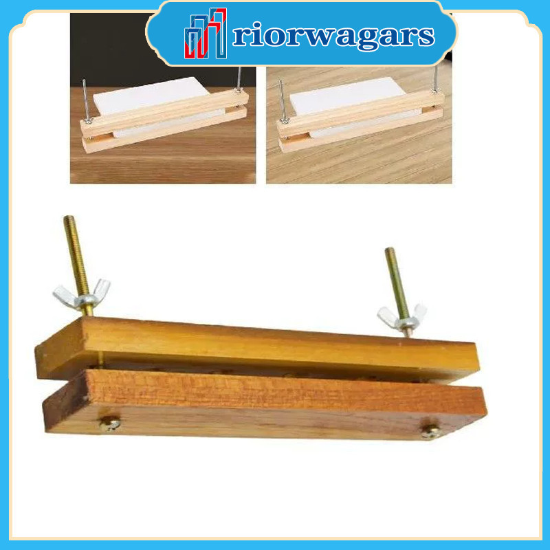 Durable Wooden Press Paper Clip Wooden Press Practical Bookbinding Tool ...