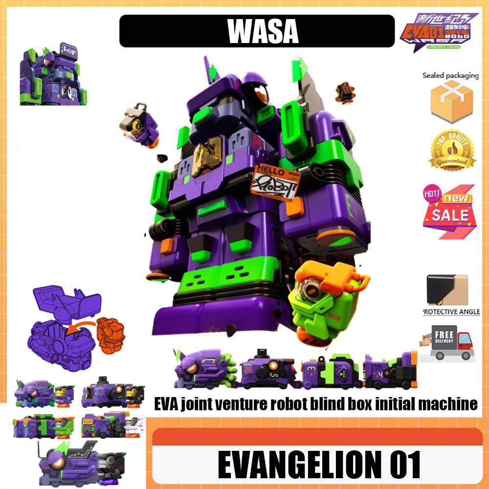 WASA EVA EVANGELION 01 Joint Fit Robot Trendy Play Mystery Box First ...