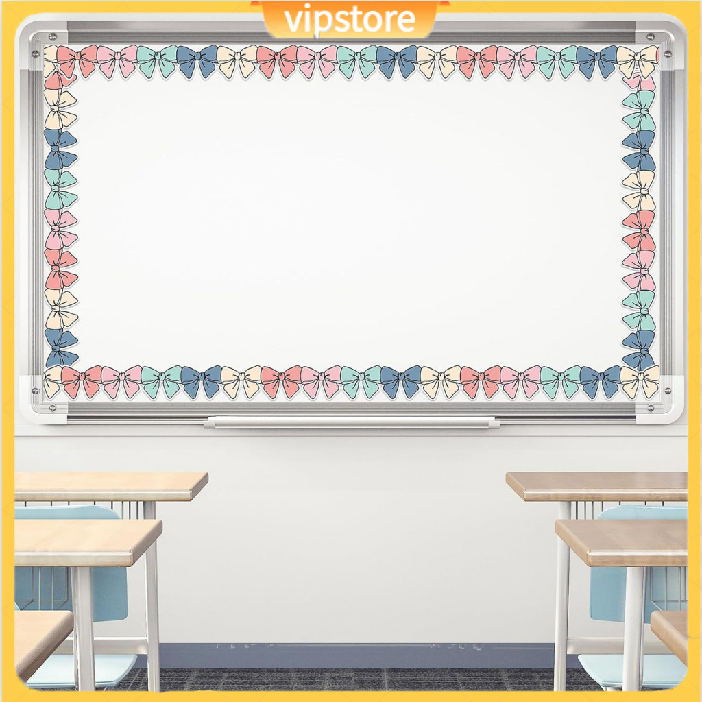 (VIP) Atmosphere Decorations Roll-up Bulletin Board Border Colorful ...